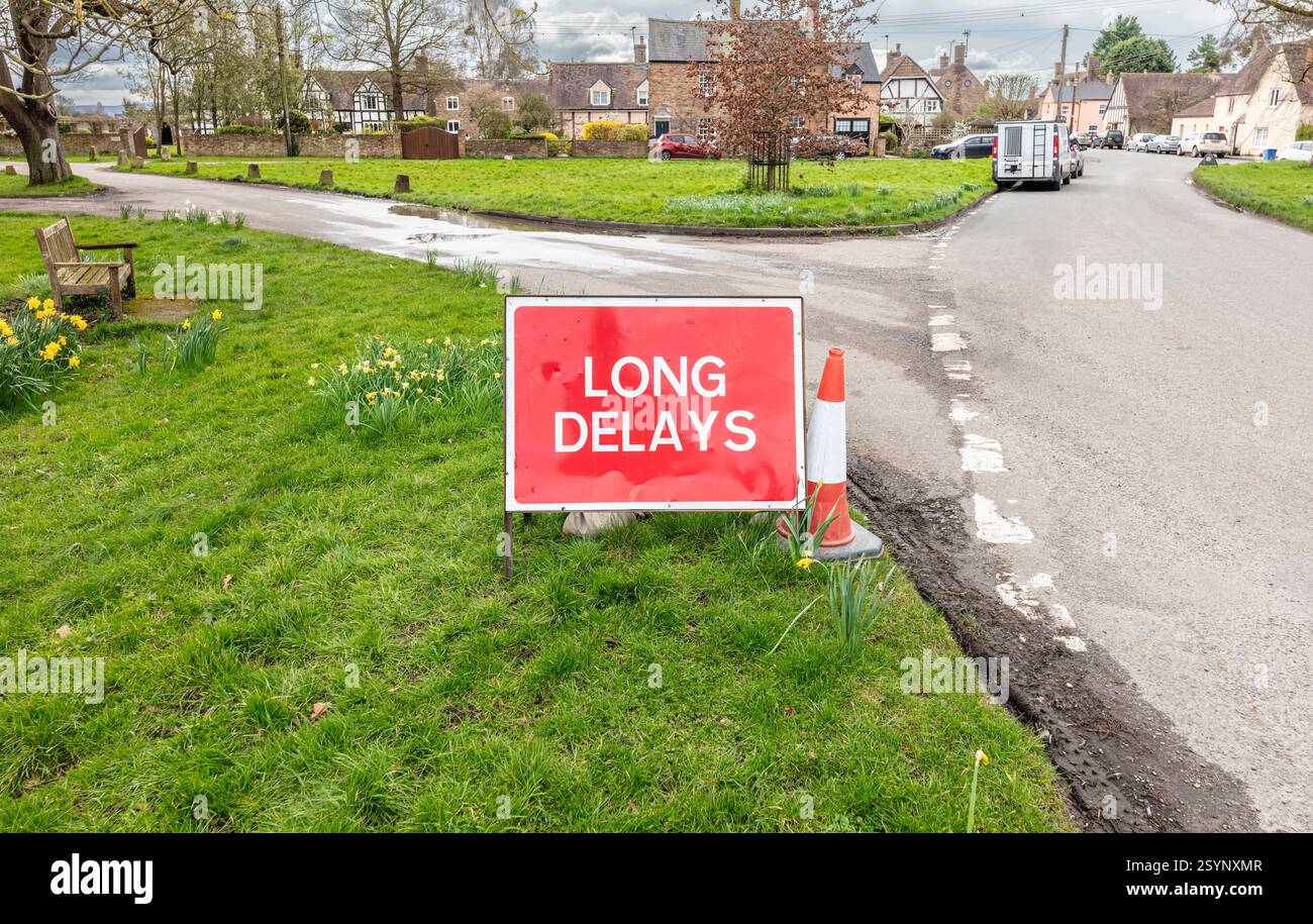 Long delays sign hi-res stock photography and images - Alamy
