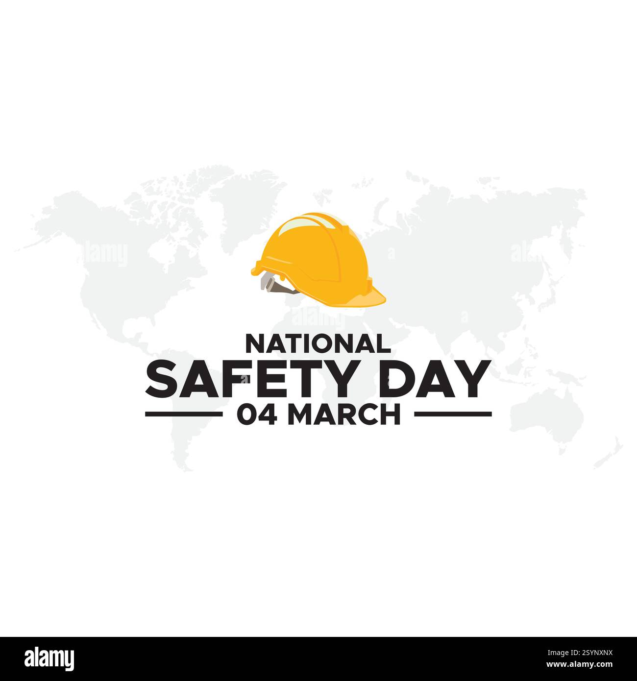 vector graphic of national safety day good for national safety day ...