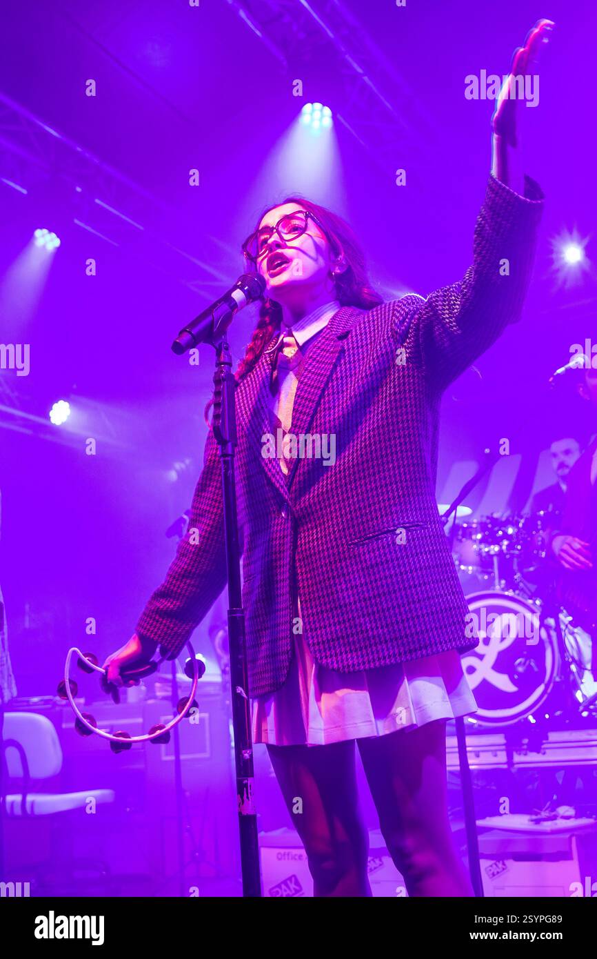 Milan Italy. 27th feb 2025. The American band LAWRENCE performs live on ...