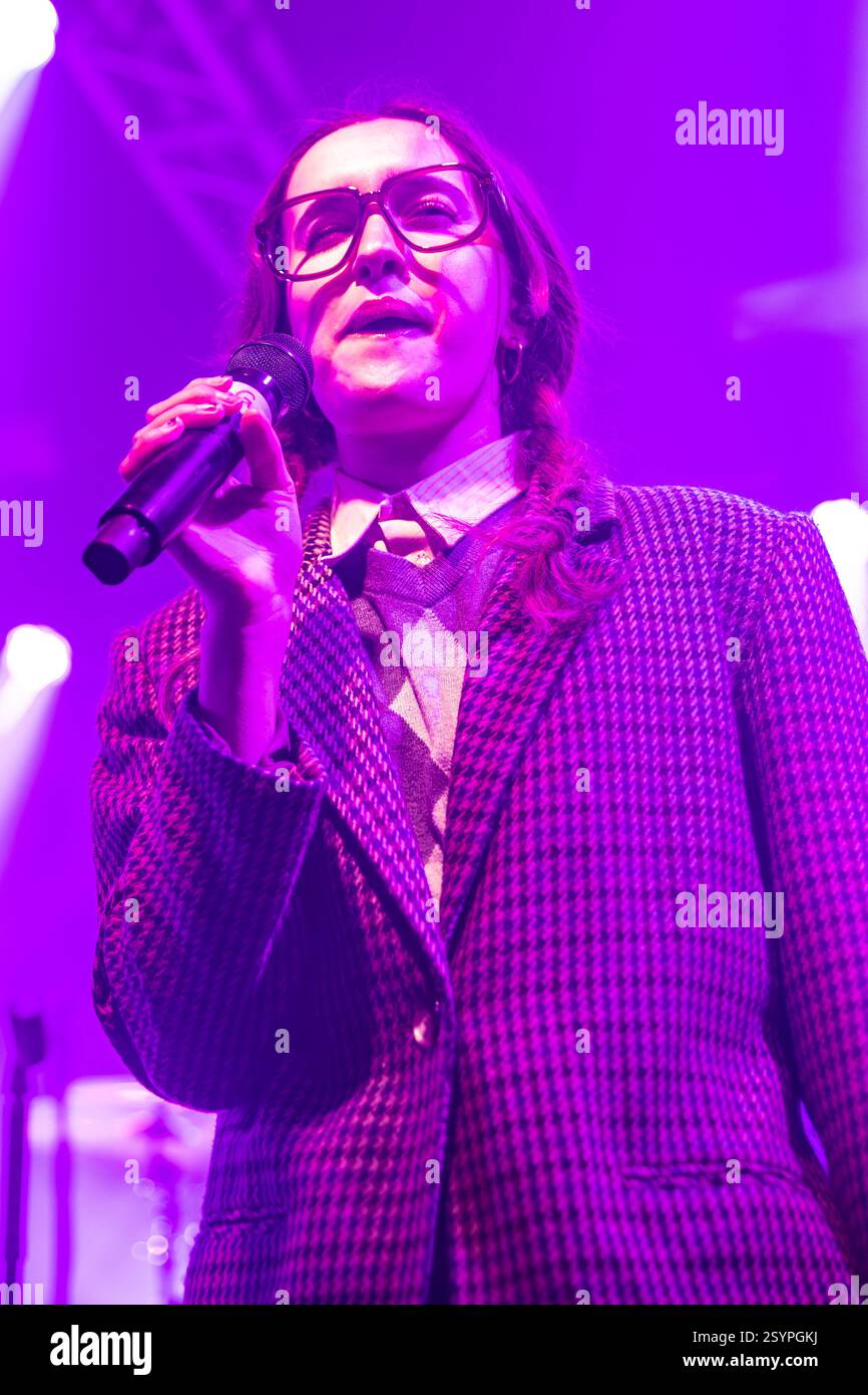 Milan Italy. 27th feb 2025. The American band LAWRENCE performs live on ...