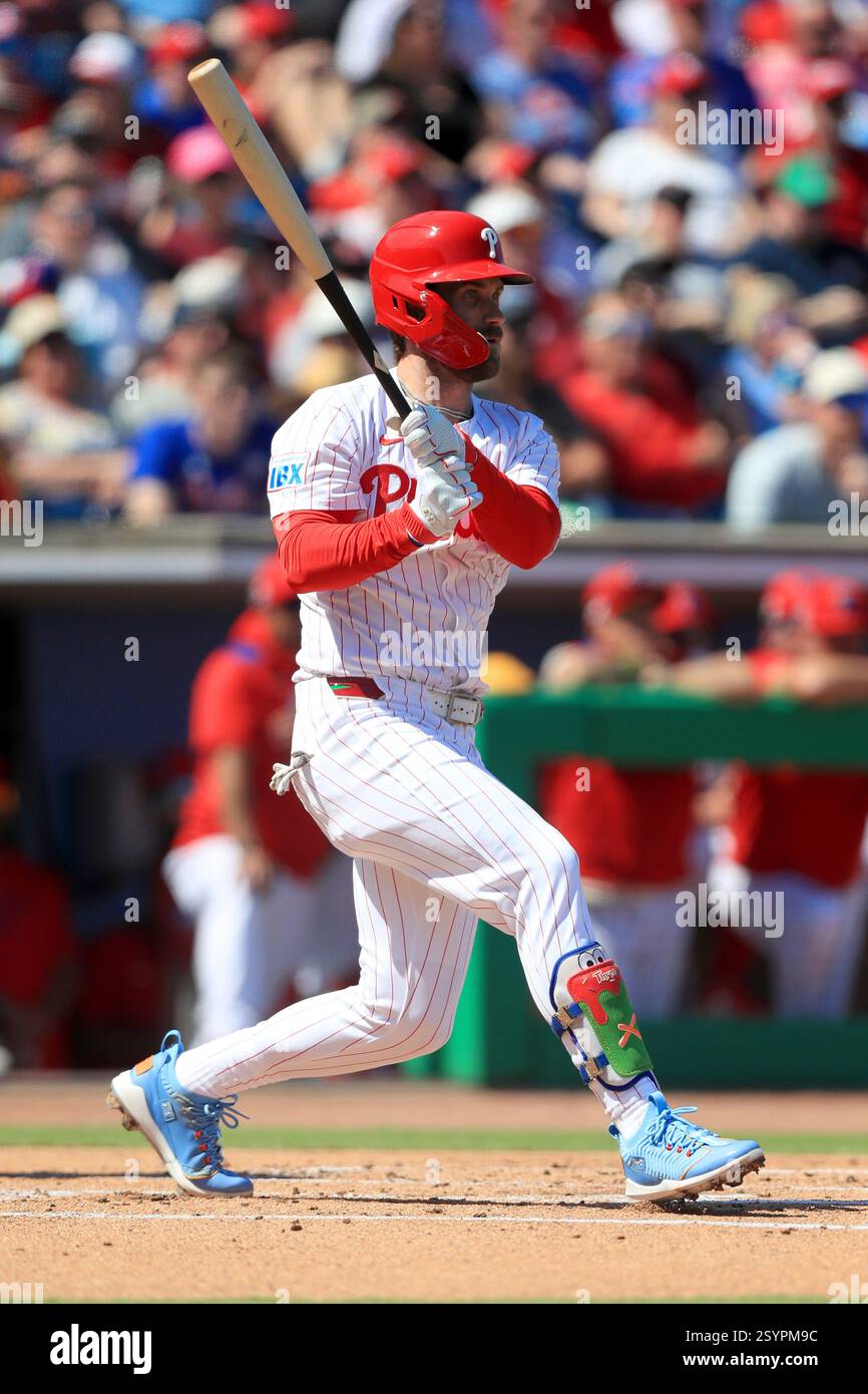 CLEARWATER, FL - FEBRUARY 28: Philadelphia Phillies Infielder Bryce ...