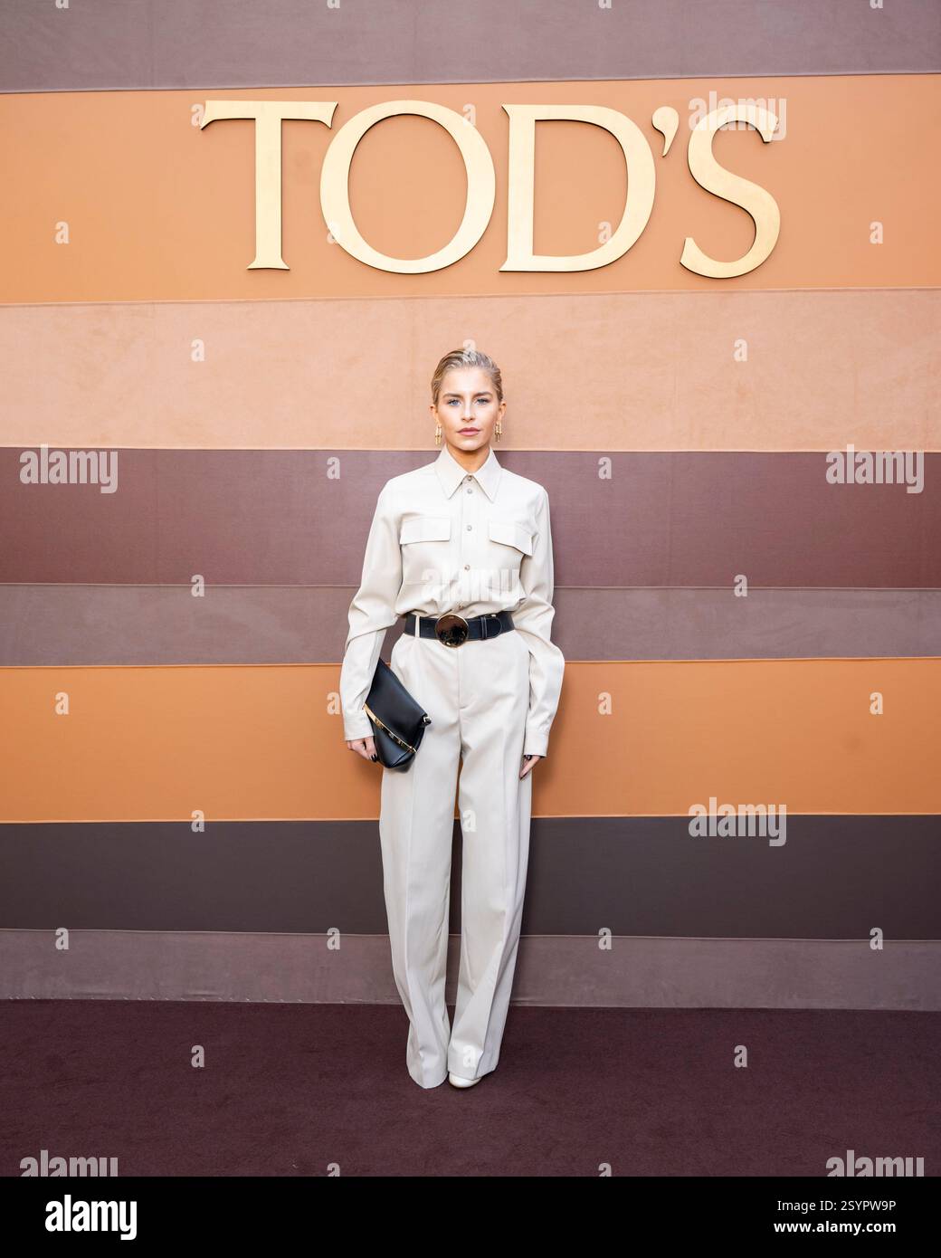 Italy. 28th Feb, 2025. Caroline Daur Milano Fashion Week - Women F/W 25-26 Tod's fashion show ...