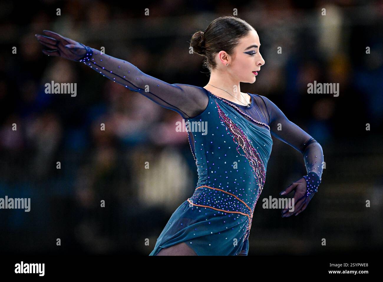 Anna PEZZETTA (ITA), during Junior Women Free Skating, at the ISU World ...