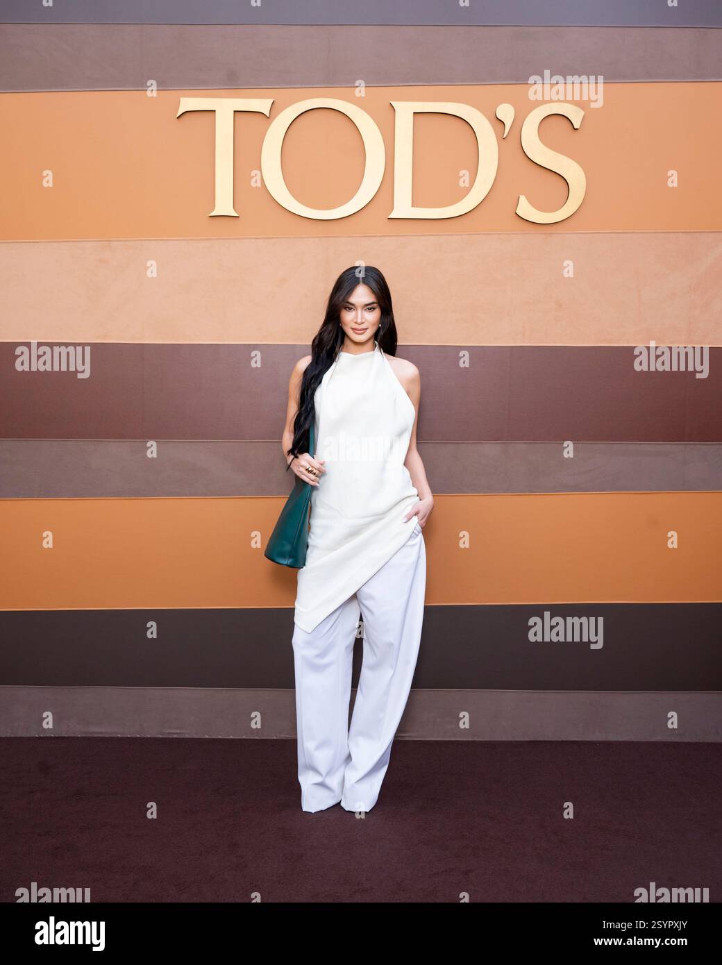 Italy. 28th Feb, 2025. Pia Wurtzbach Milano Fashion Week - Women F/W 25-26 Tod's fashion show ...