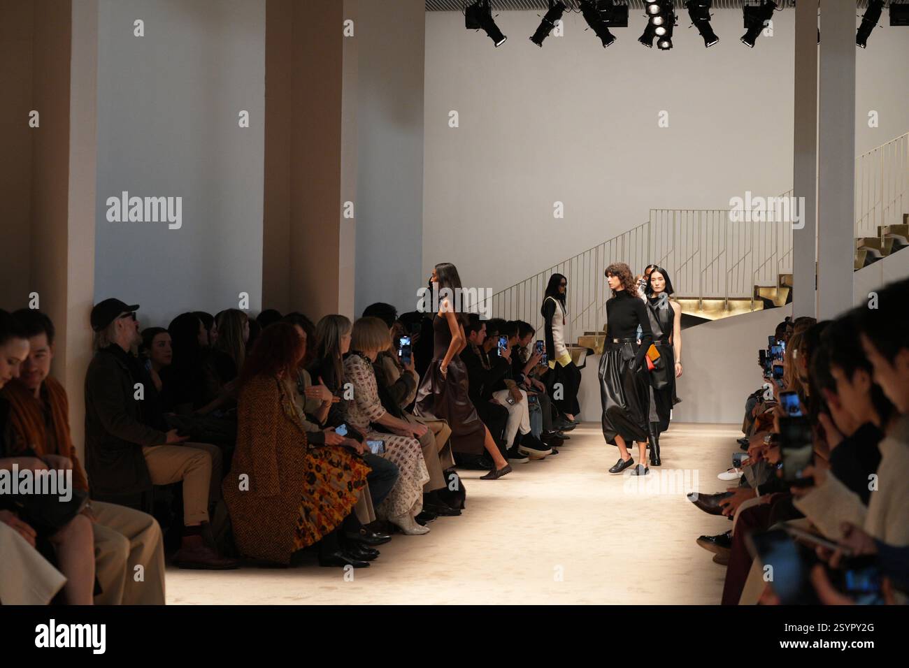 Milano Fashion Week - Women F/W 25-26 Tod's fashion show Catwalk Milan, Italy. 28th Feb, 2025 ...