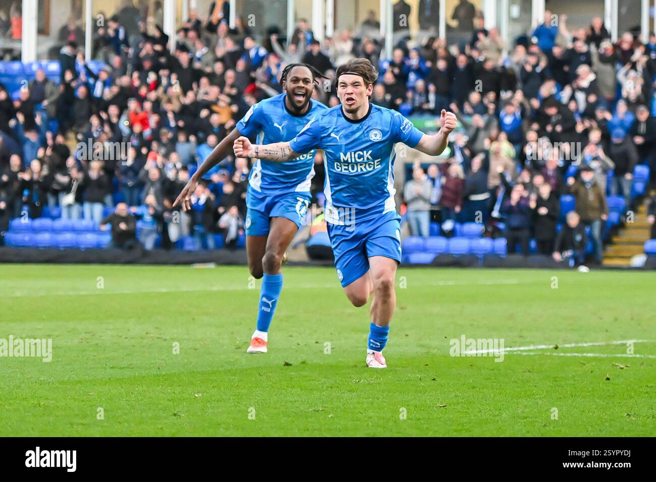 Peterborough on Saturday 1st March 2025. Chris Conn Clarke (9 ...