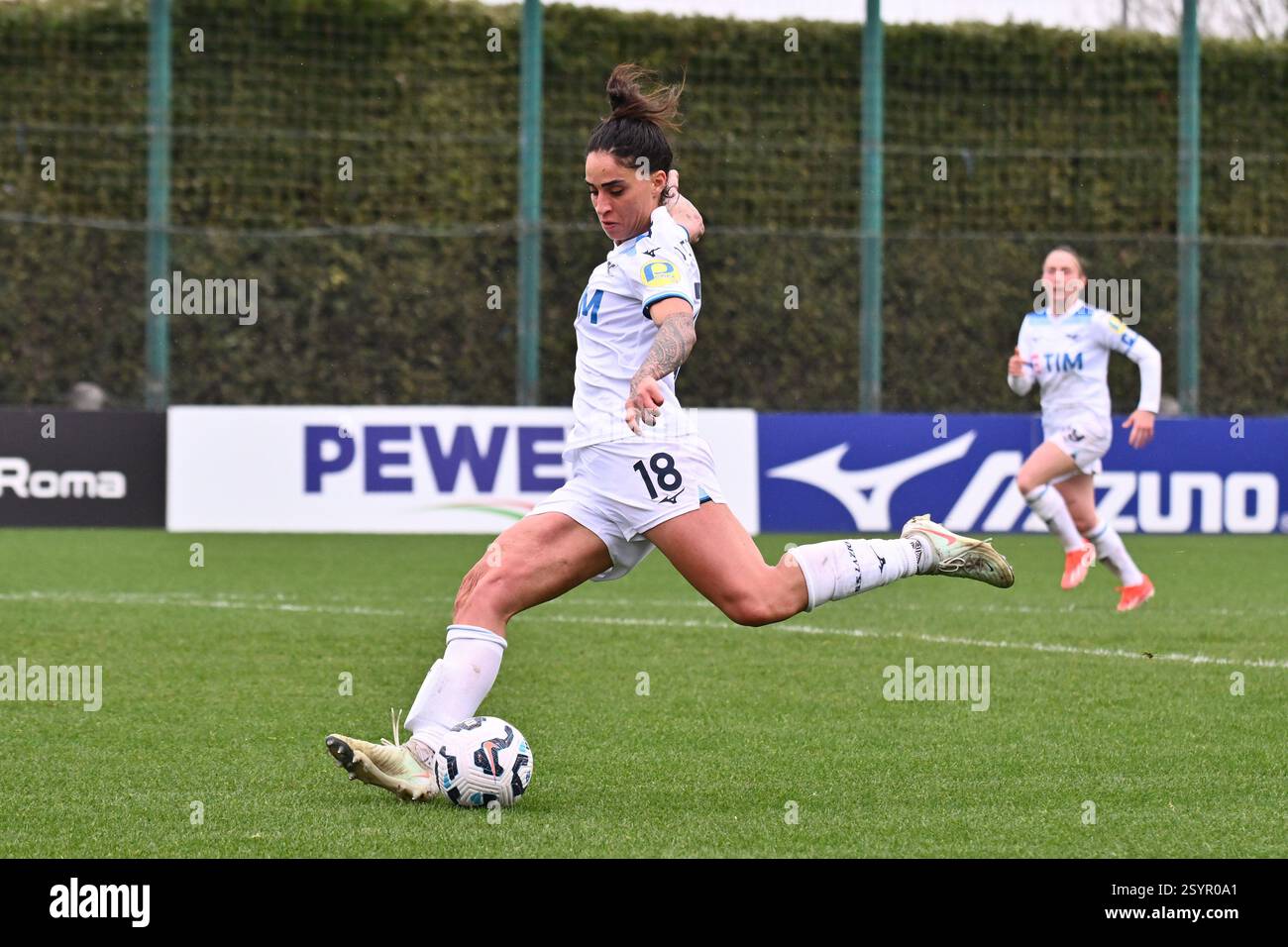 Rome, Italy. 01st Mar, 2025. Martina Piemonte of S.S. Lazio is in ...