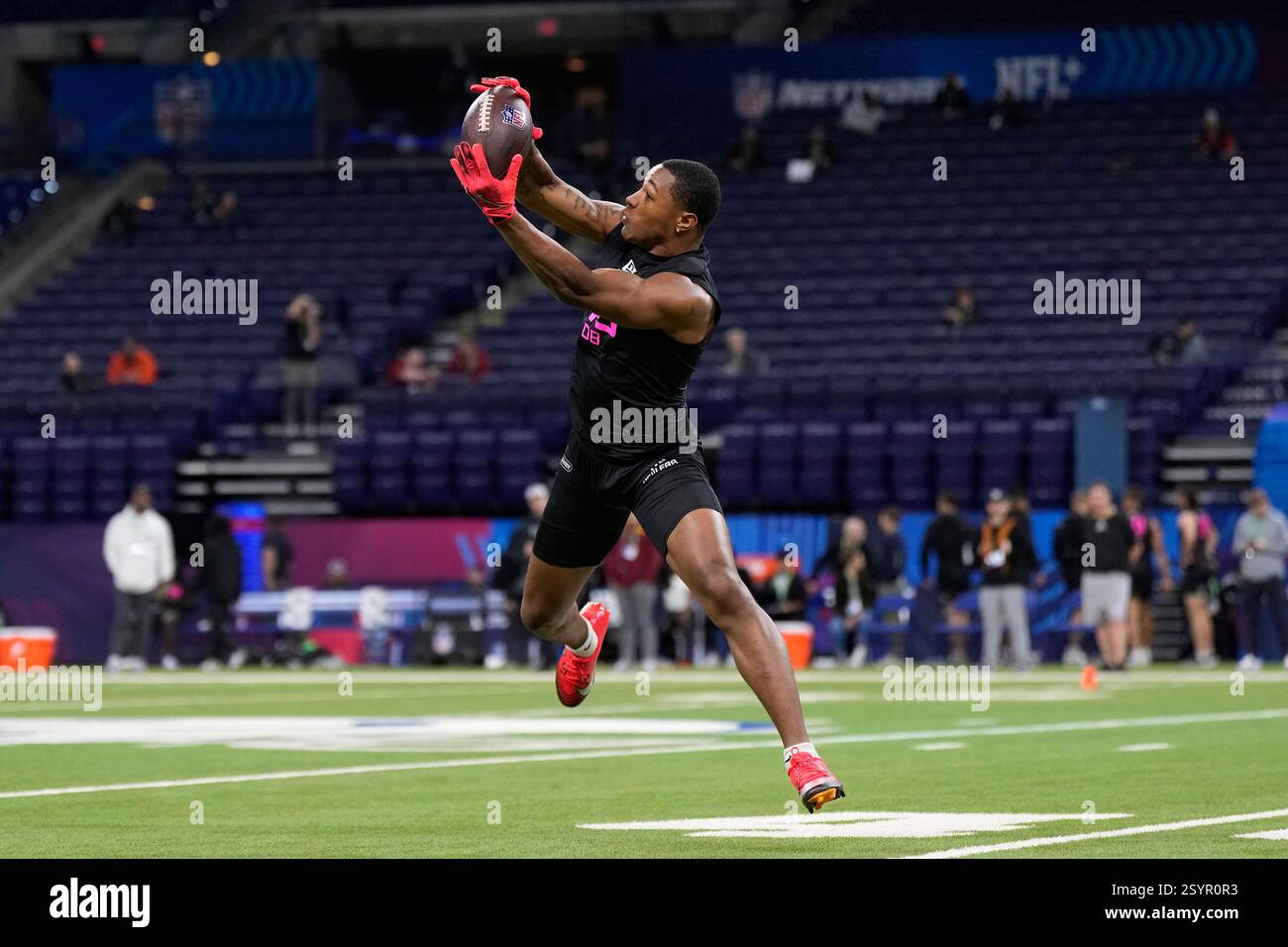 California defensive back Nohl Williams runs a drill at the NFL ...