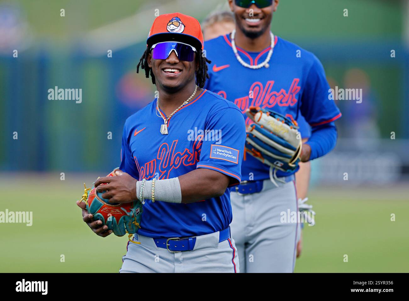 WEST PALM BEACH, FL - FEBRUARY 25: New York Mets second baseman ...