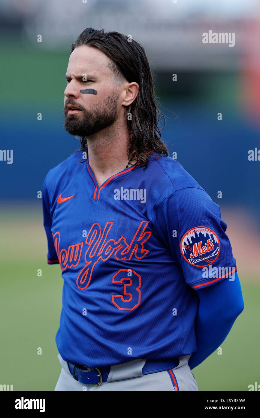 WEST PALM BEACH, FL - FEBRUARY 25: New York Mets outfielder Jesse ...