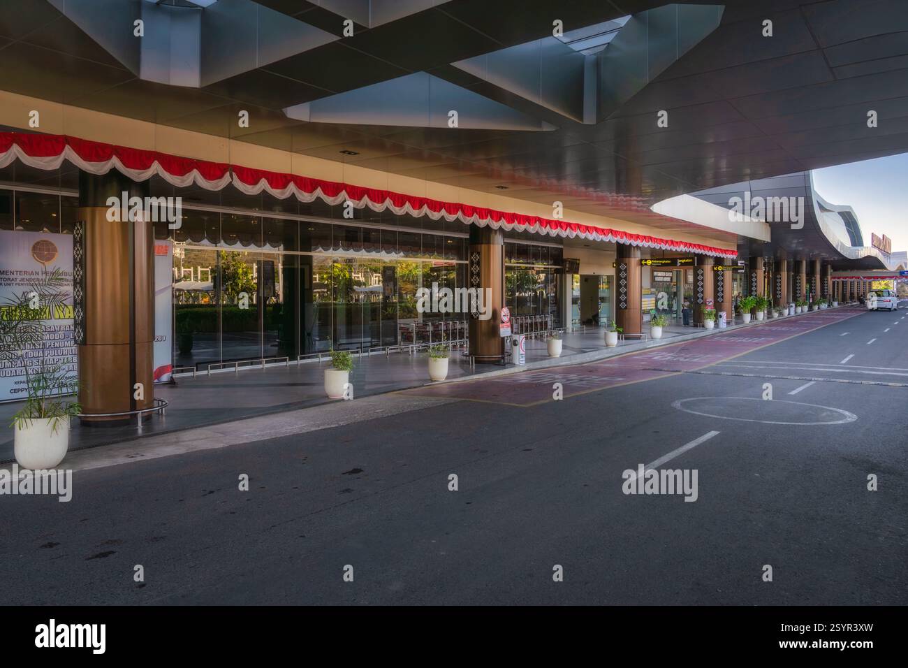 Labuan Bajo, Indonesia, 9 Oct 2024 Komodo airport terminal showcasing a ...