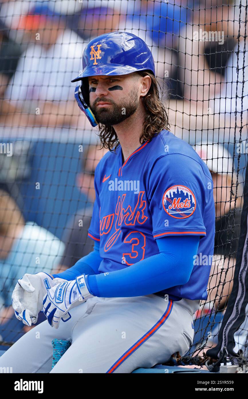 WEST PALM BEACH, FL - FEBRUARY 25: New York Mets outfielder Jesse ...