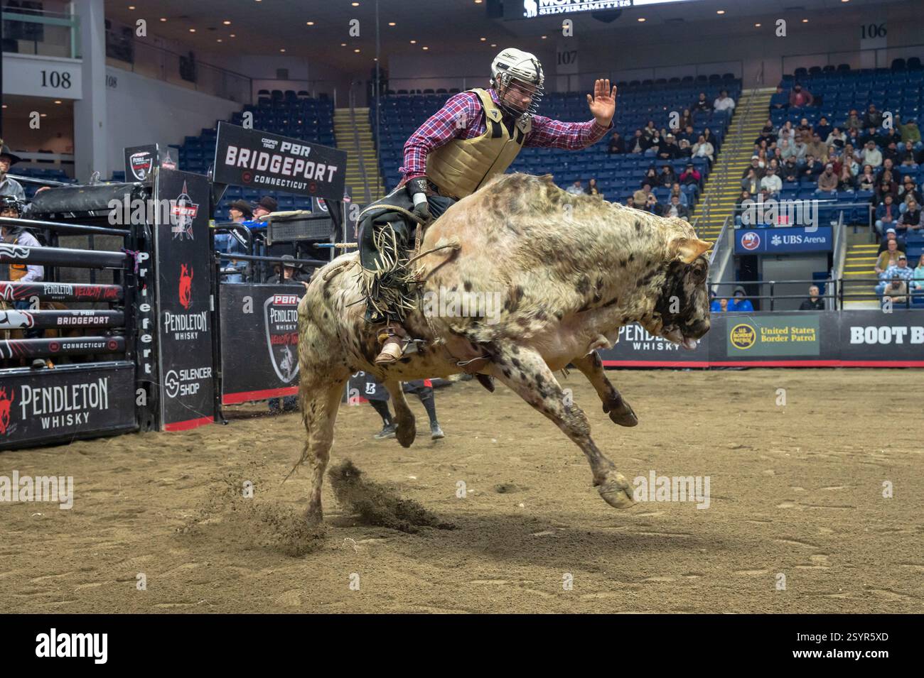 Bridgeport, United States. 28th Feb, 2025. Eric Novoa rides Tunnel ...