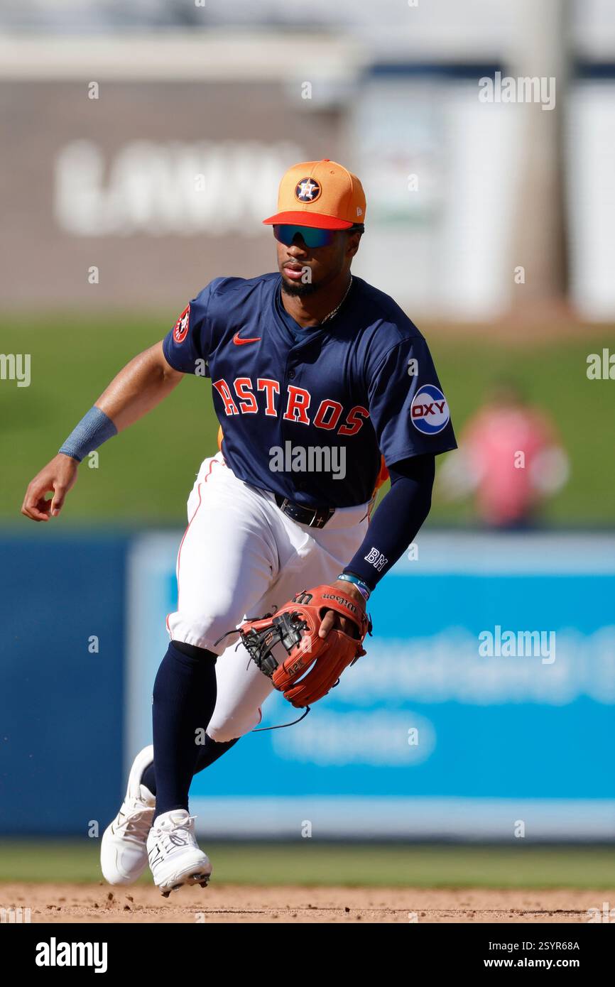 WEST PALM BEACH, FL - FEBRUARY 25: Houston Astros second baseman Brice ...