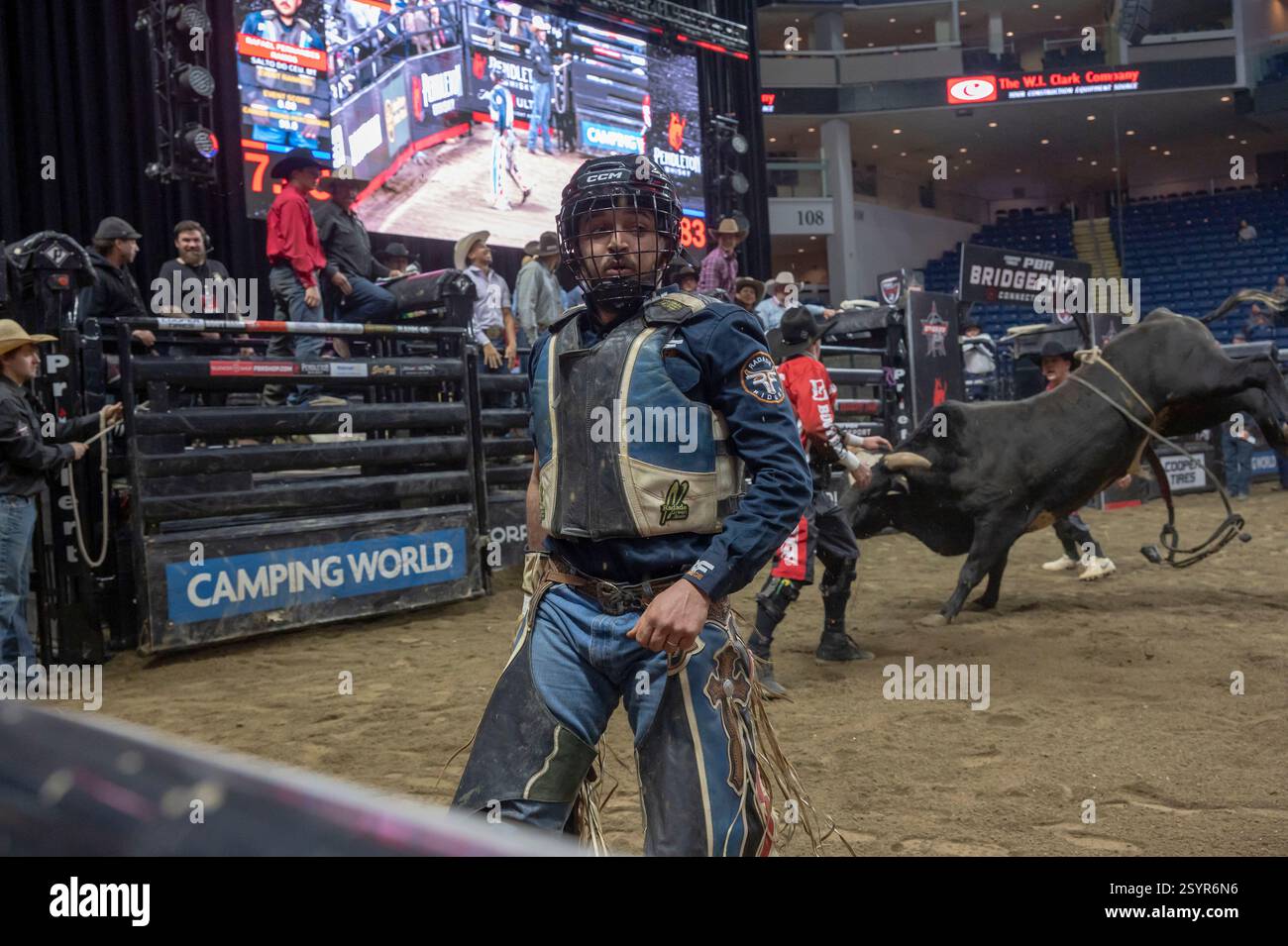 Bridgeport, United States. 28th Feb, 2025. Rafael Fernandes Ramos rides ...