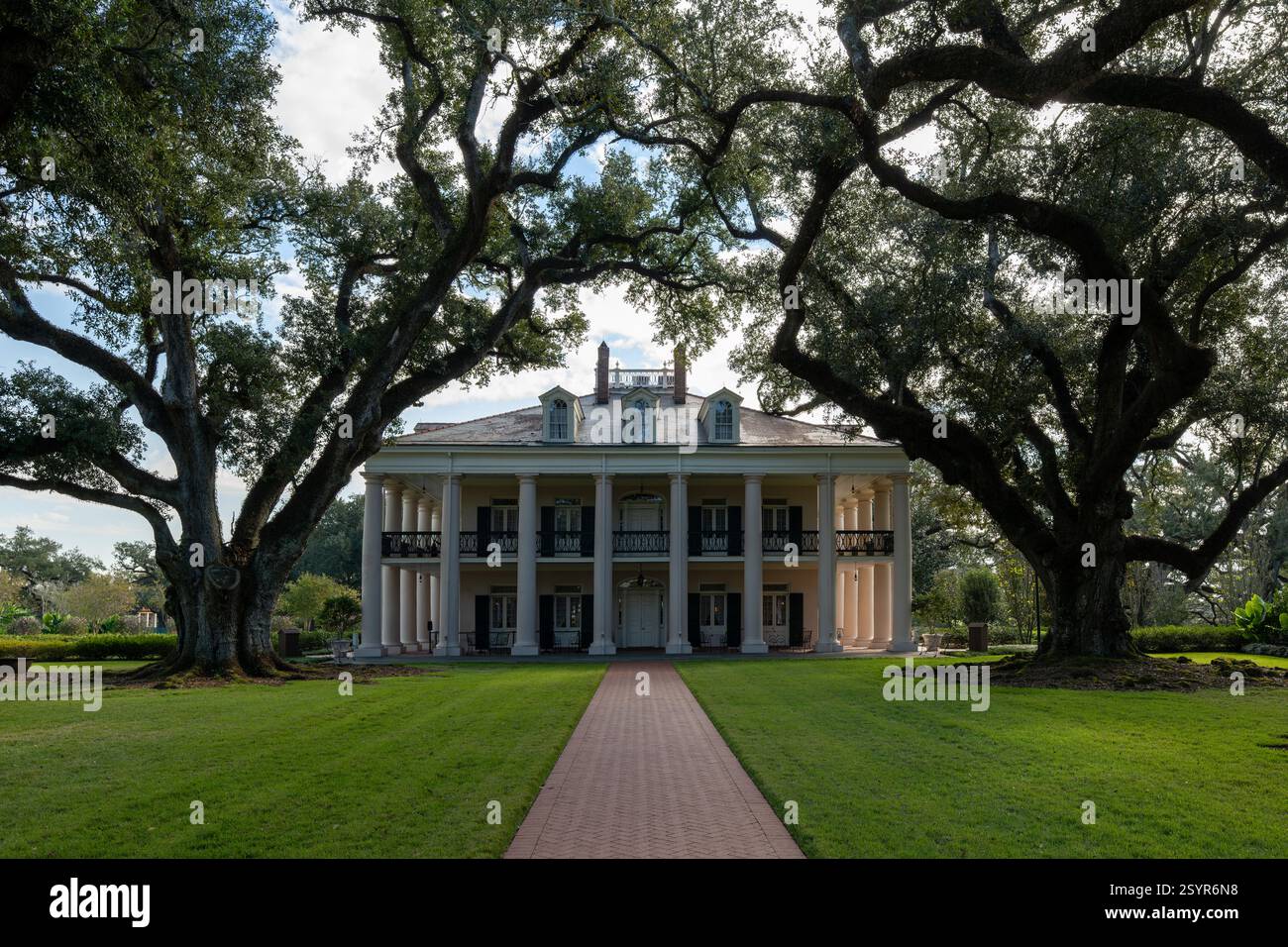 Oak Alley Plantation is a historic plantation located on the west bank ...