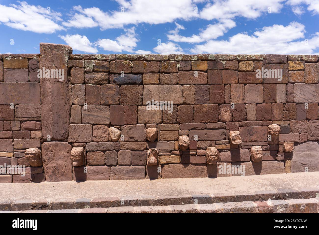 Historic Puma Punku Ruins in Tiwanaku Bolivia a UNESCO-Listed ...
