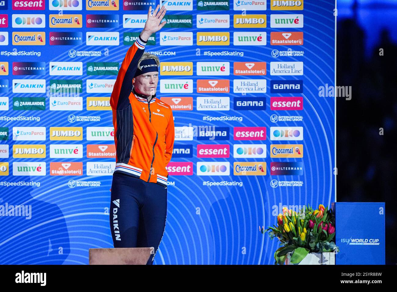 HEERENVEEN, NETHERLANDS - MARCH 1: Tim Prins of Netherlands during the ...