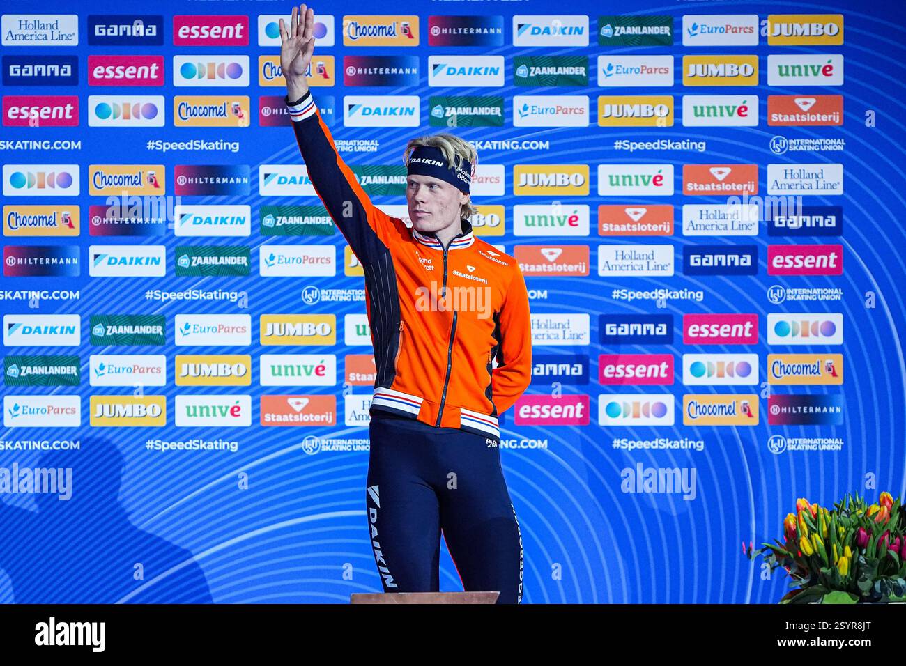 HEERENVEEN, NETHERLANDS - MARCH 1: Tim Prins of Netherlands during the ...