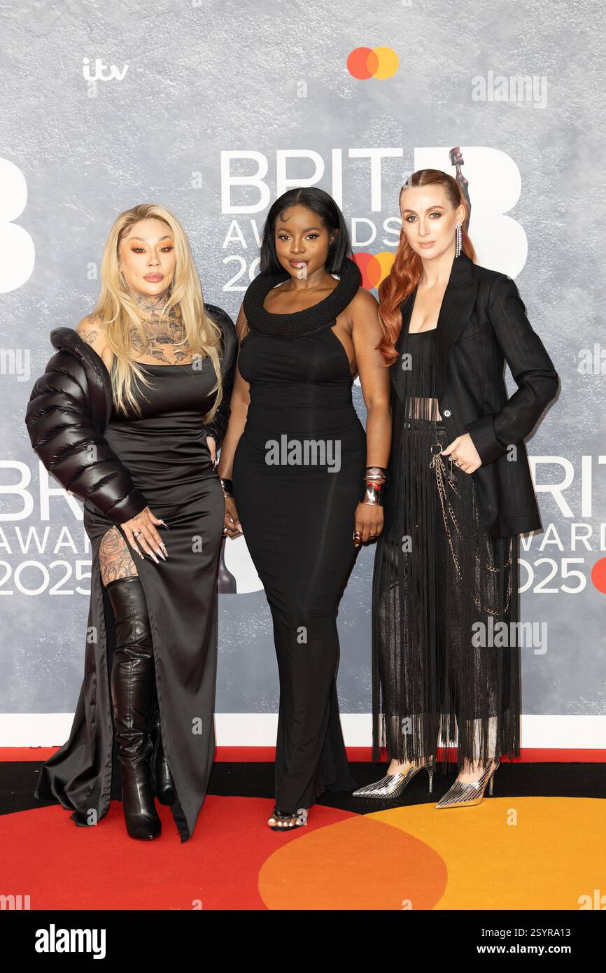 London, UK. 1st March, 2025. (L-R), Mutya Buena,Keisha Buchanan,Siobhán ...