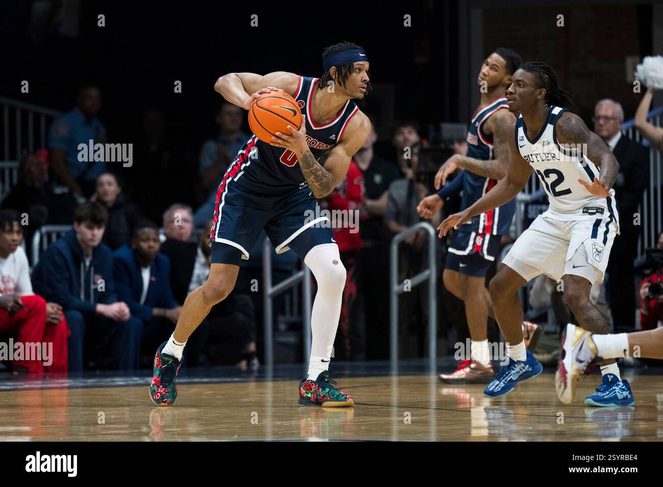 INDIANAPOLIS, IN - FEBRUARY 26: St John's Red Storm guard Aaron Scott ...