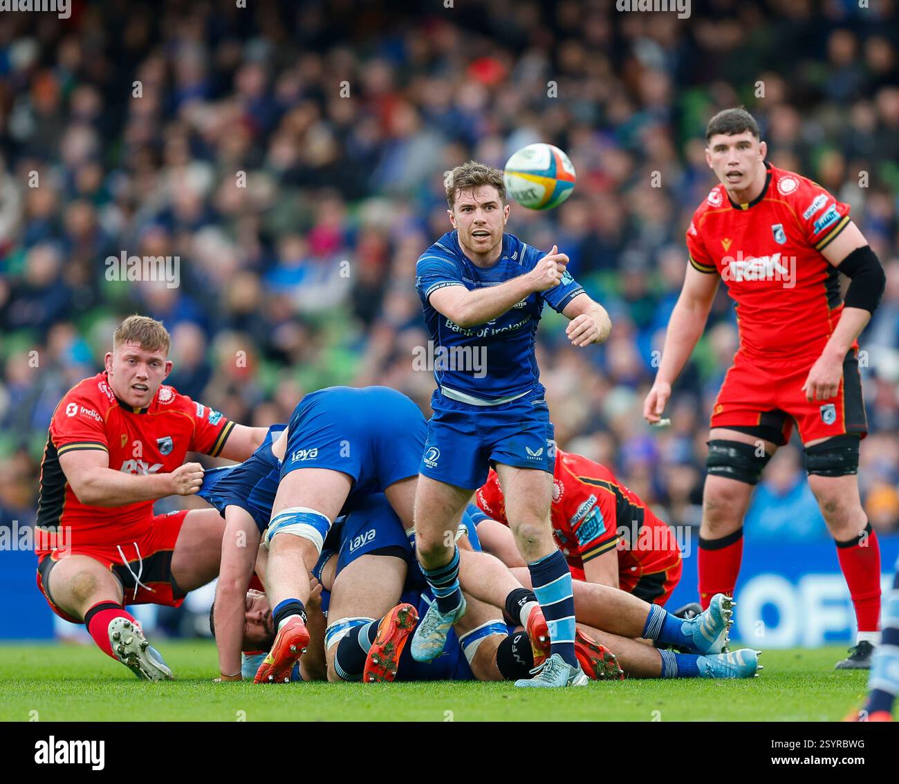 1st March 2025; Aviva Stadium, Dublin, Ireland; United Rugby ...
