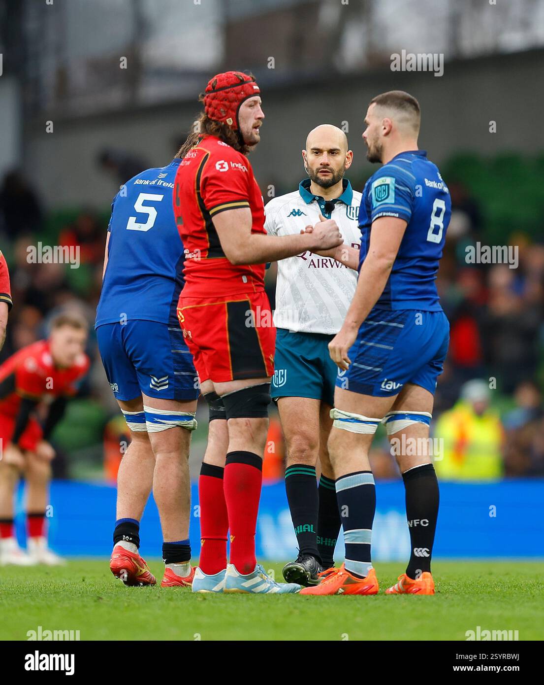 Aviva Stadium, Dublin, Ireland. 1st Mar, 2025. United Rugby ...