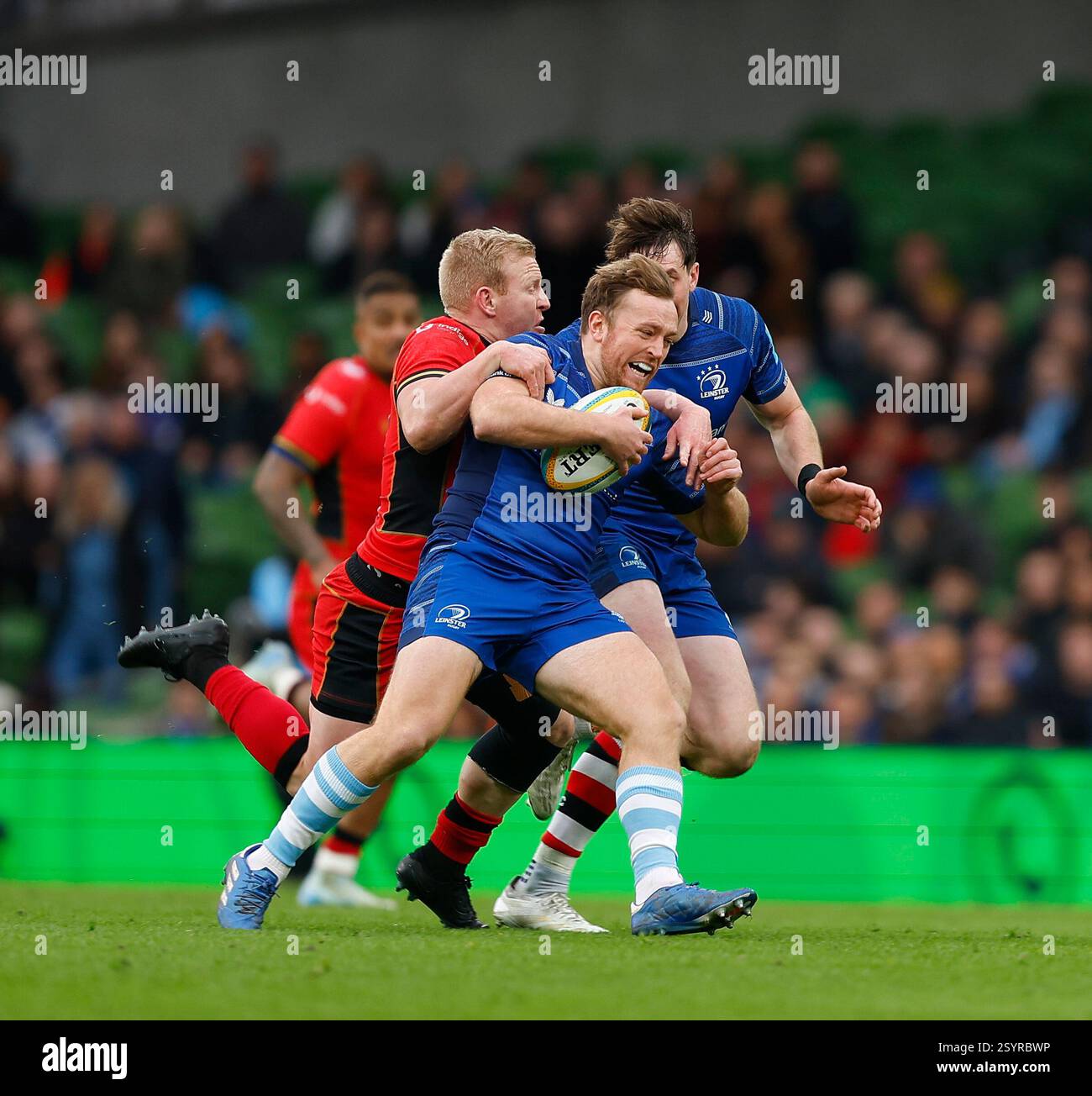 1st March 2025; Aviva Stadium, Dublin, Ireland; United Rugby ...