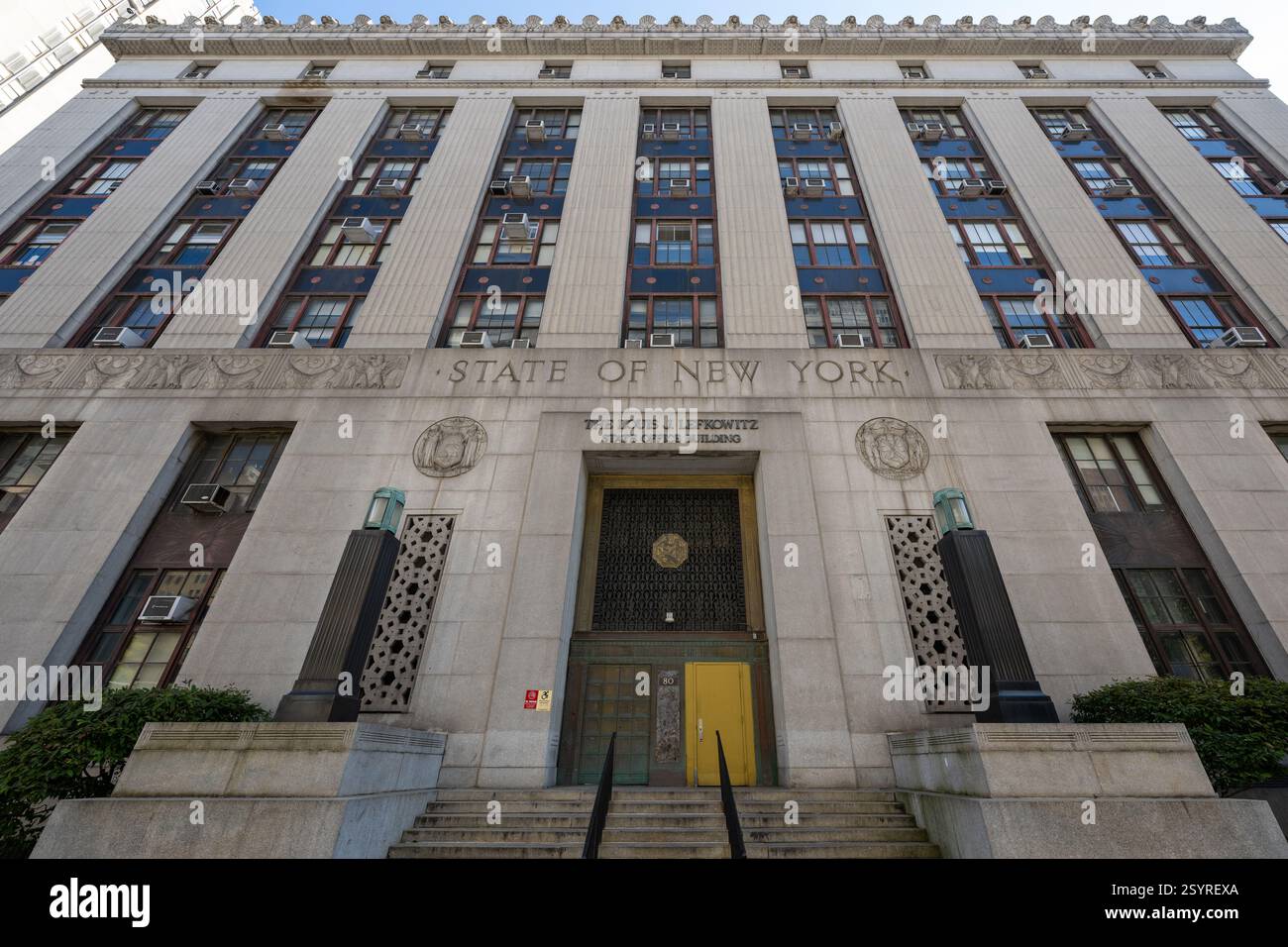 The Louis J. Lefkowitz State Office Building in NYC - historic Art Deco ...
