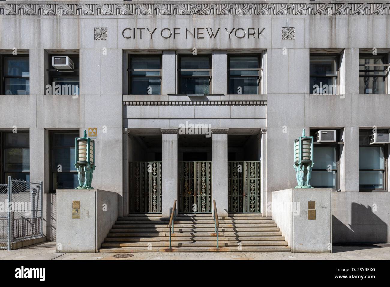 Manhattan Criminal Court at 75 Centre Street, NYC - historic Art Deco ...