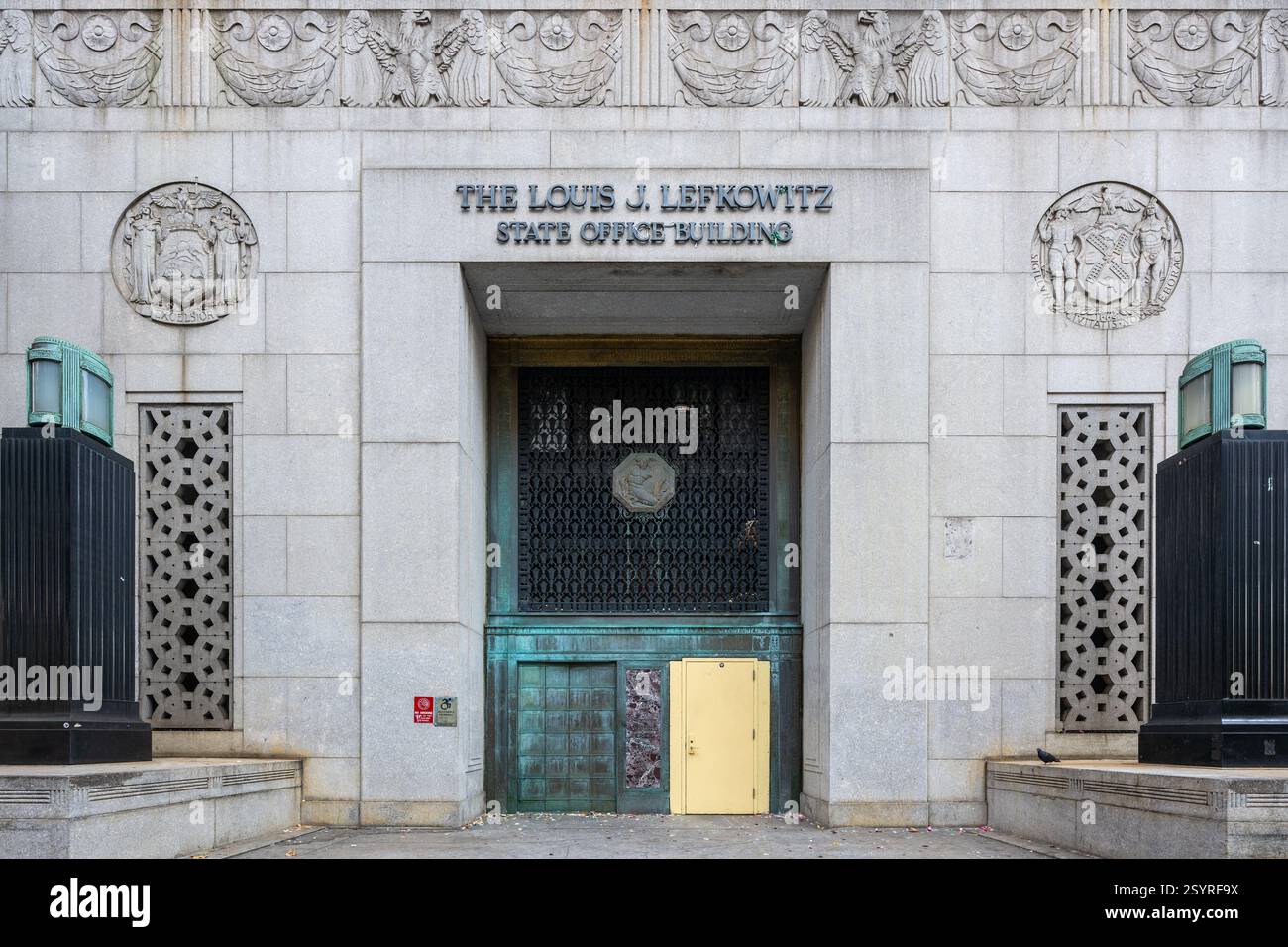 The Louis J. Lefkowitz State Office Building in NYC - historic Art Deco ...