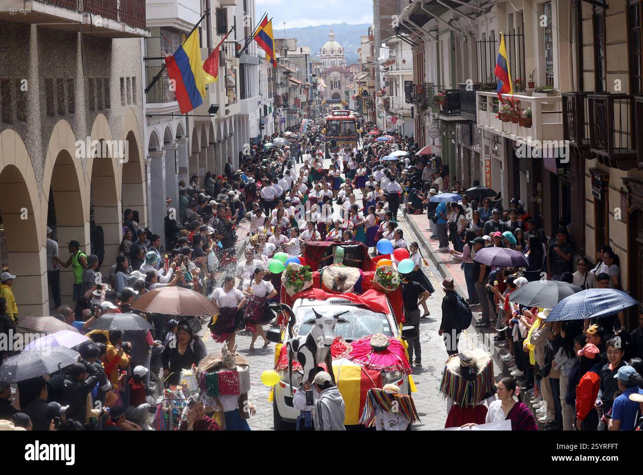 CUENCA CUATRO RIOS CARNIVAL PARADE Cuenca, Ecuador March 1, 2025 This ...