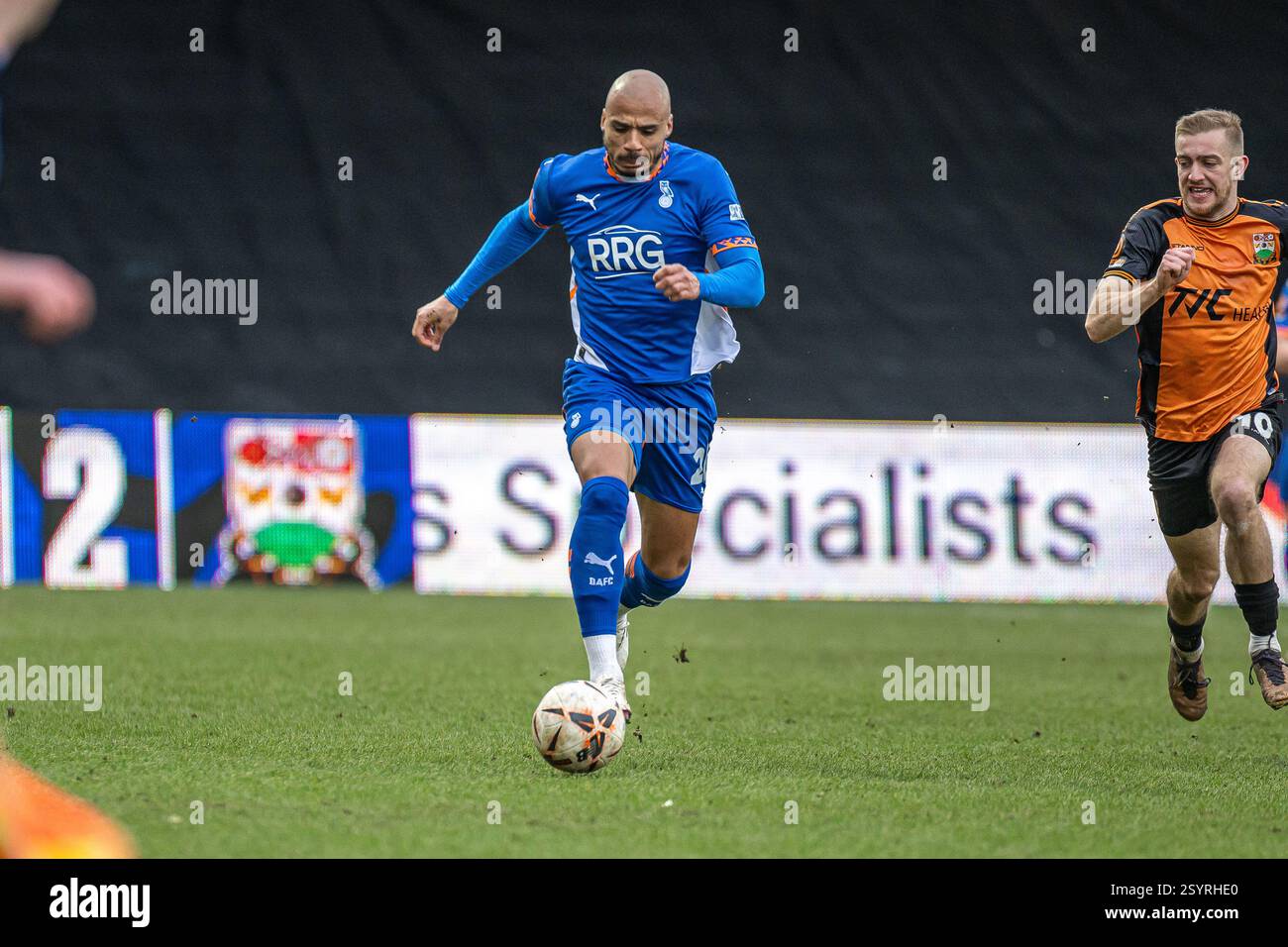 Oldham Athletic's Jake Caprice during the Vanarama National League ...