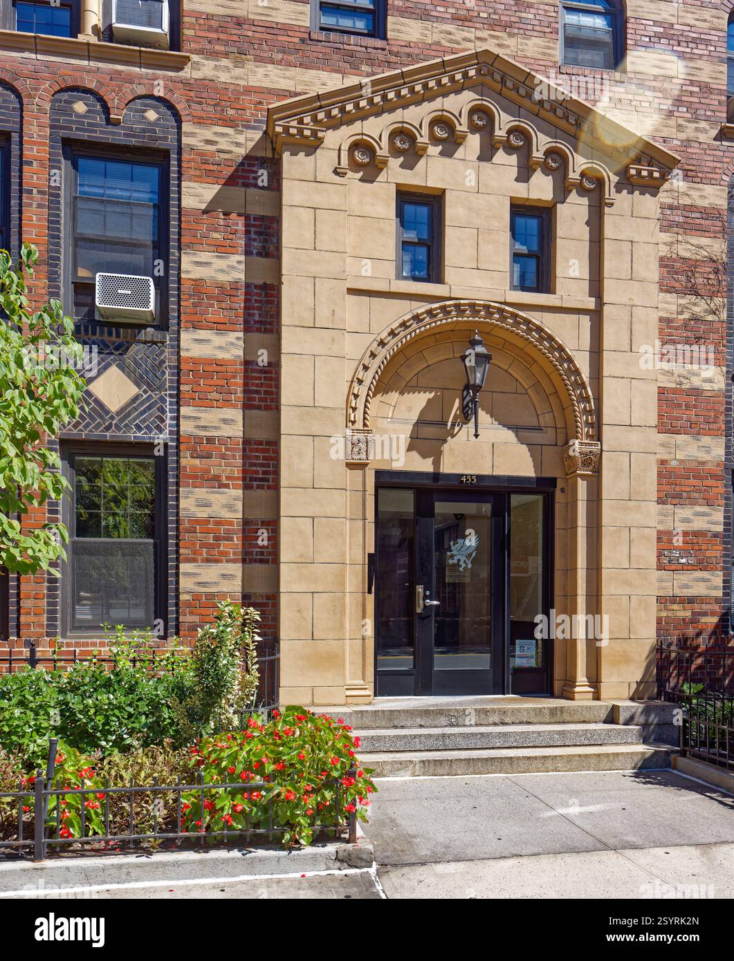 Entrance, 455 West 23rd Street, one of the London Terrace Gardens ...