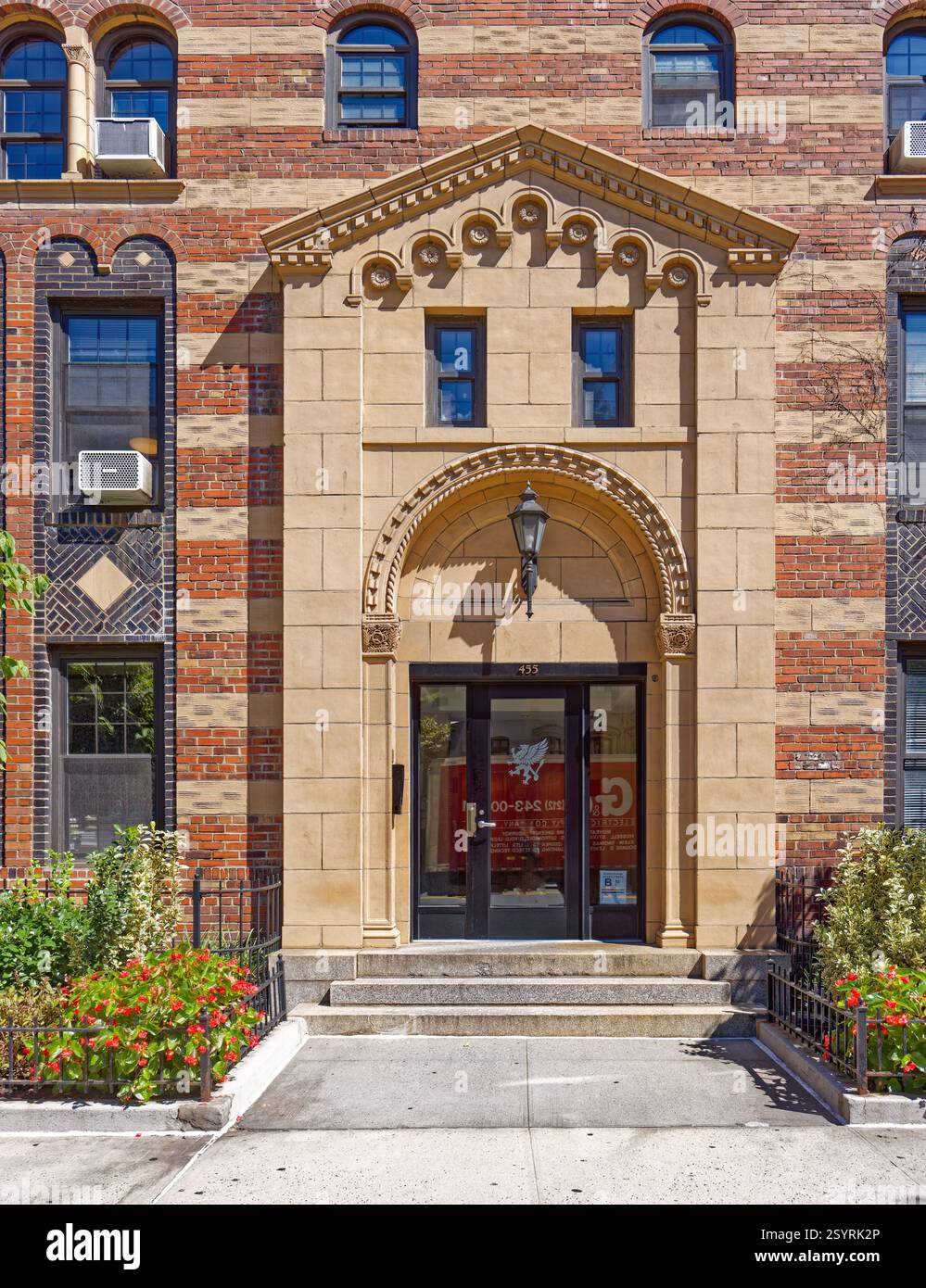 Entrance, 455 West 23rd Street, one of the London Terrace Gardens ...