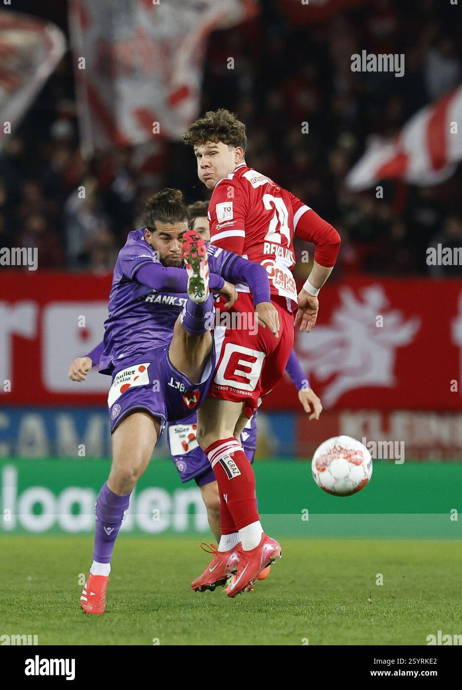 ABD0127 20250301 - GRAZ - ÖSTERREICH: Hakim Guenouche (Austria Wien ...