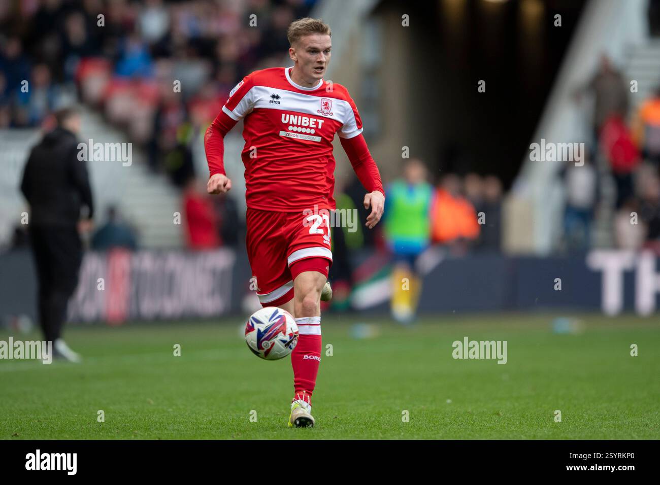 Middlesbrough's Marcus Forss during the Sky Bet Championship match ...