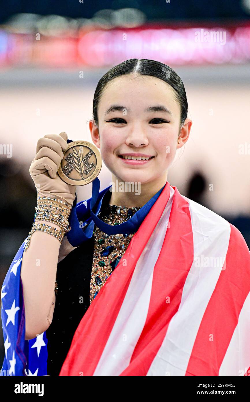 Junior Women Awards, Elyce LIN-GRACEY (USA) third place, during Victory ...
