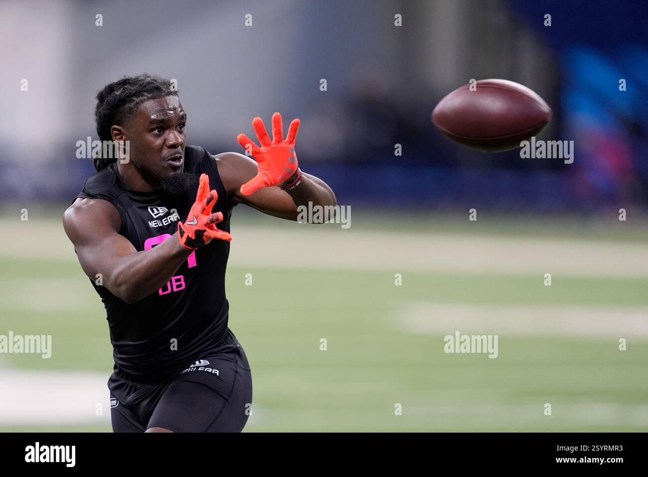 Central Florida defensive back Mac McWilliams runs a drill at the NFL ...