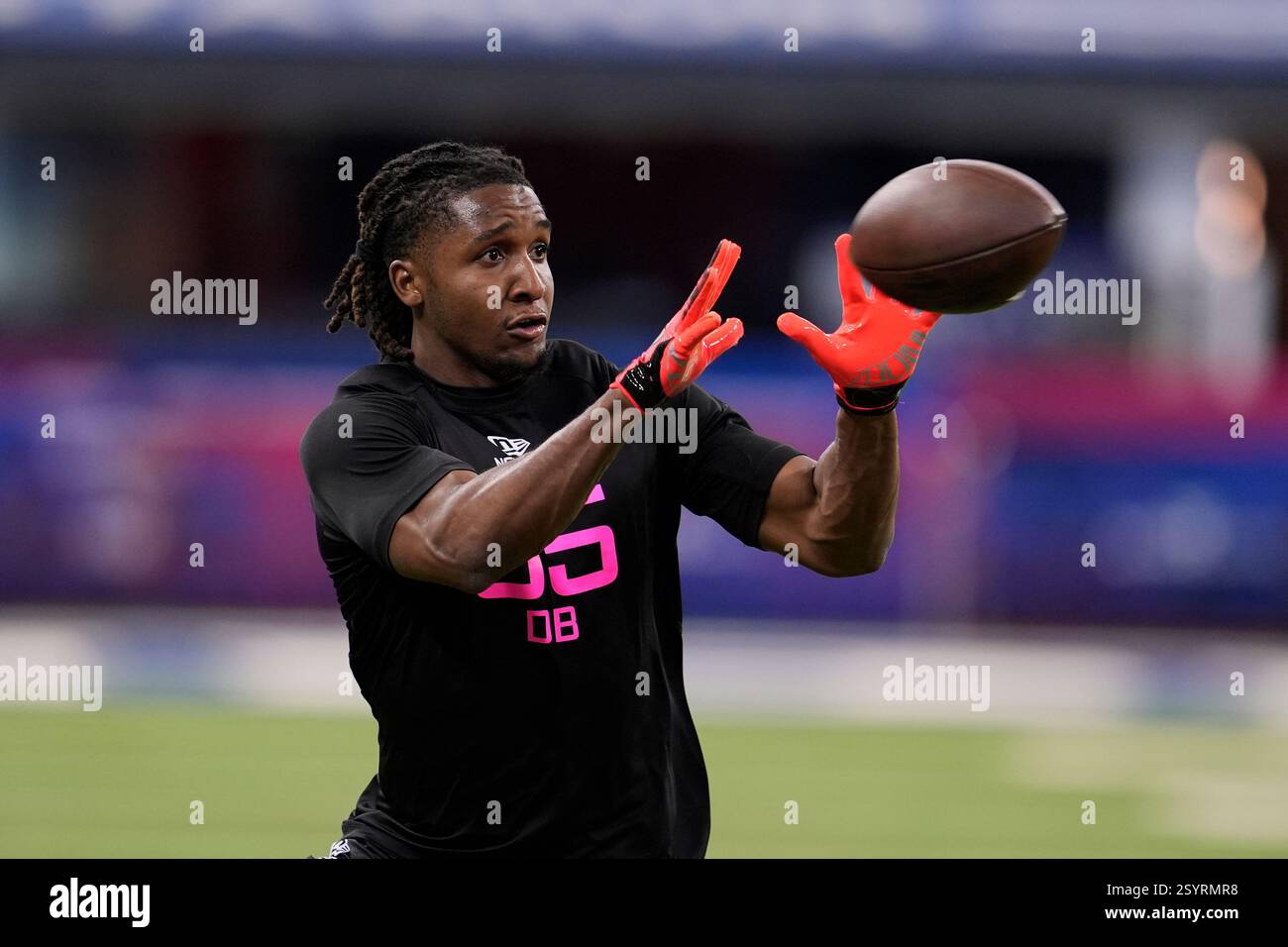 California defensive back Nohl Williams runs a drill at the NFL ...