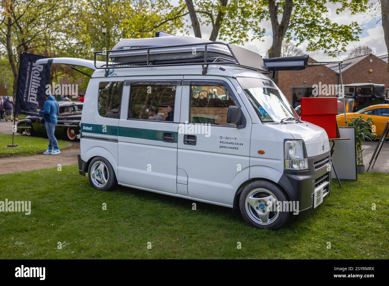 2008 Suzuki Every PA van, on display at the April Scramble held at the ...