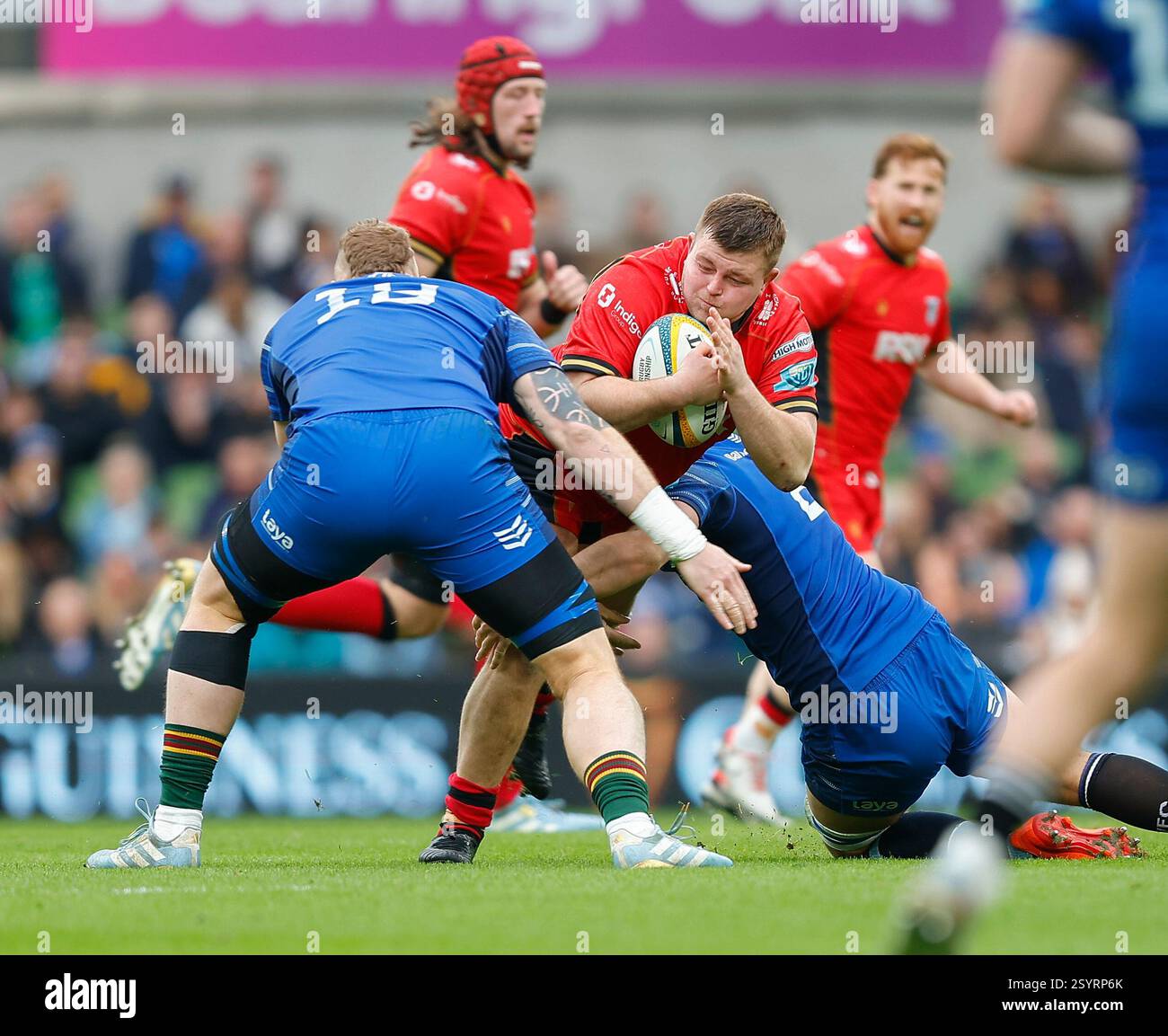 1st March 2025; Aviva Stadium, Dublin, Ireland; United Rugby ...