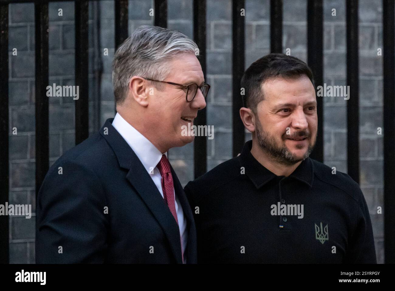 London, UK. 1 March 2025. Volodymyr Zelensky, President of Ukraine ...