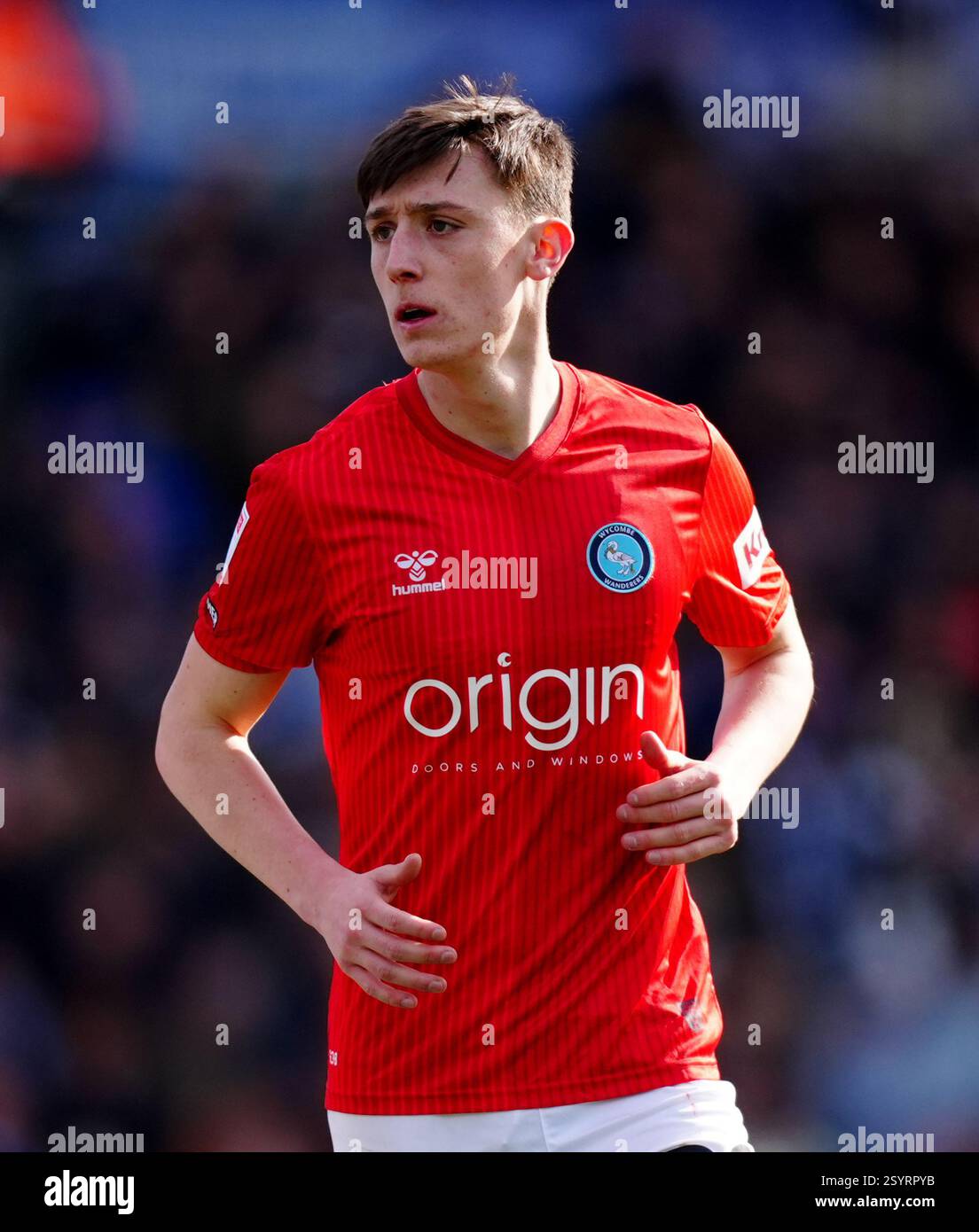 Wycombe Wanderers's Cameron Humphreys during the Sky Bet League One ...