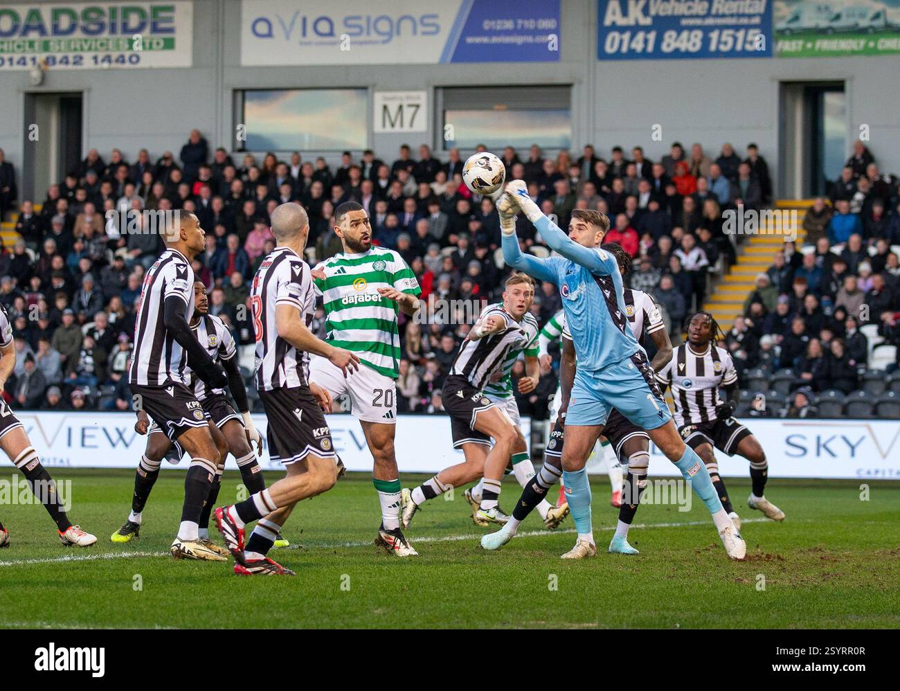 1st March 2025; St Mirren Park, Paisley, Renfrewshire, Scotland ...