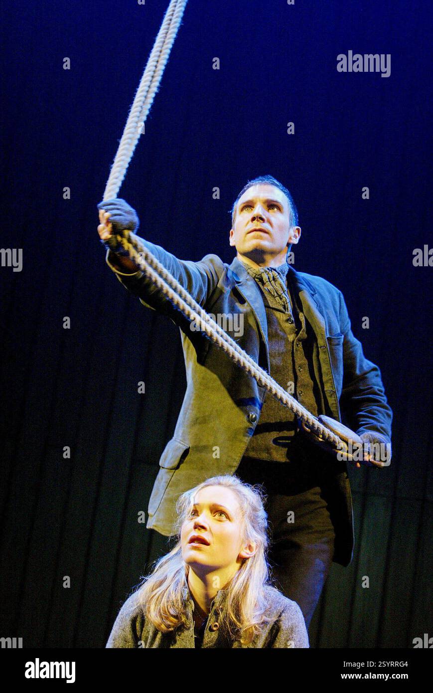 Claire Price (Agnes), Ralph Fiennes (Brand) in BRAND by Ibsen at the ...