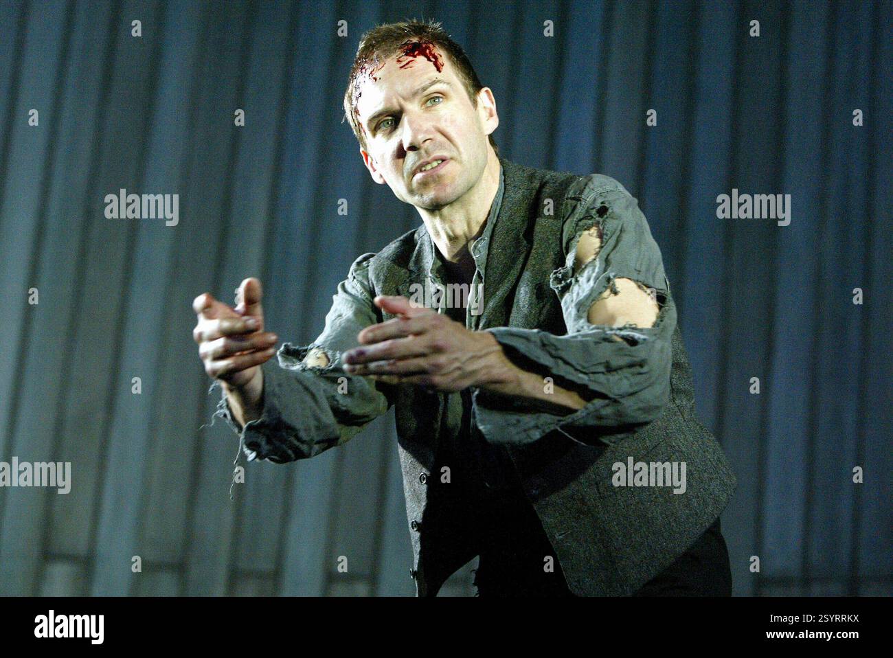 Ralph Fiennes (Brand) in BRAND by Ibsen at the Theatre Royal Haymarket ...