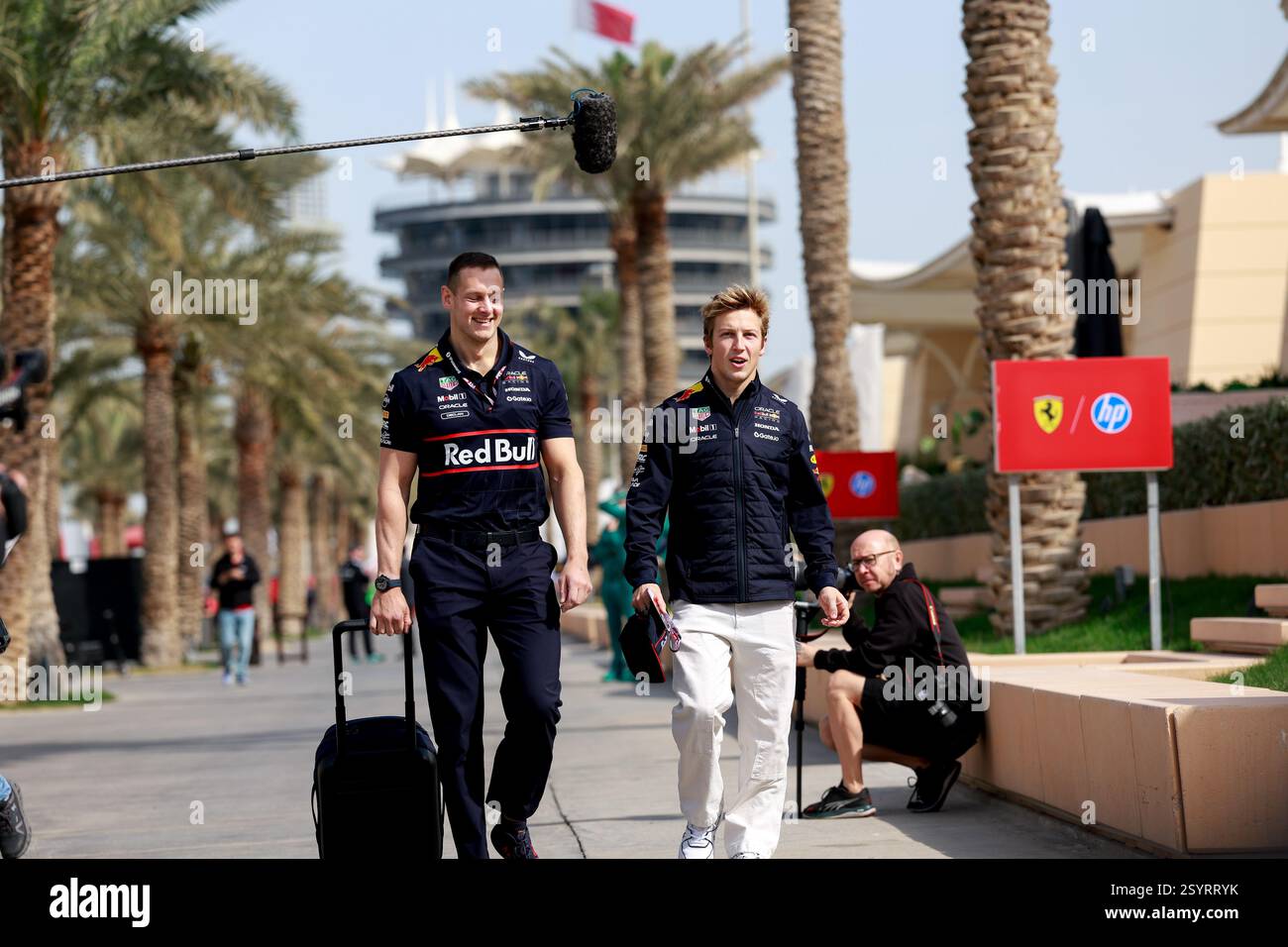 LAWSON Liam (nzl), Red Bull Racing RB21, portrait, during the Formula 1 ...