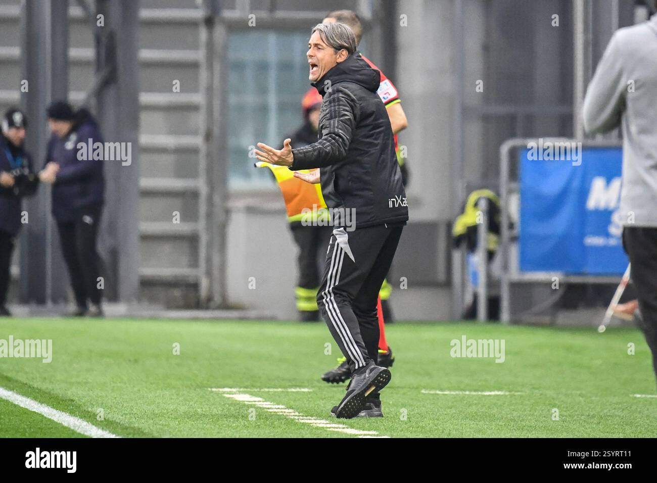 Reggio Emilia, Italy. 01st Mar, 2025. Head Coach Filippo Inzaghi (Pisa ...