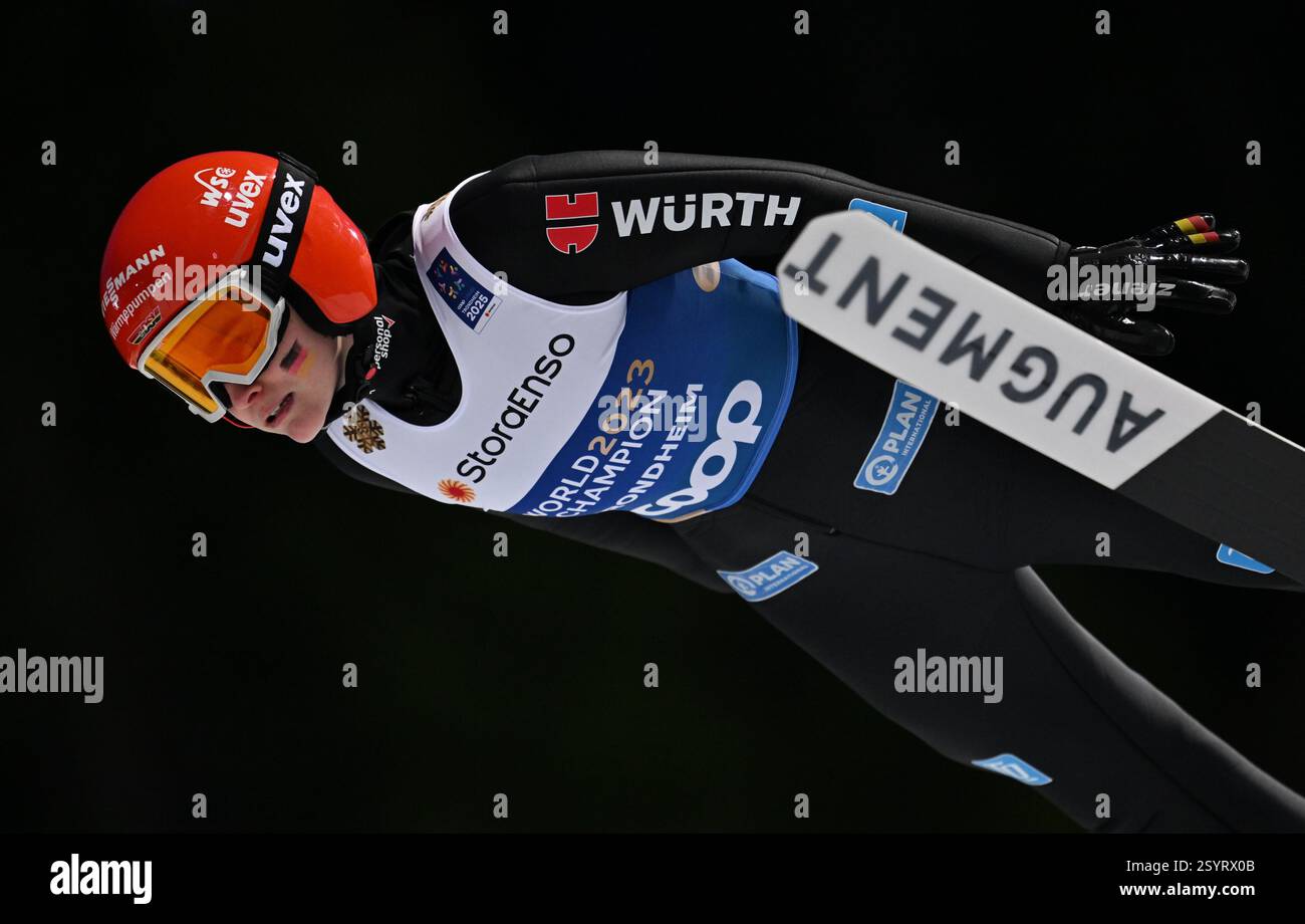 Trondheim, Norway. 01st Mar, 2025. Nordic skiing, World Championships ...